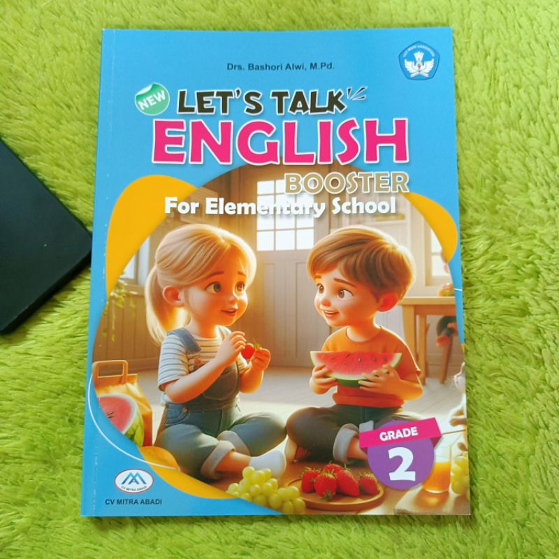 Jual ORIGINAL BUKU BAHASA INGGRIS NEW LET'S TALK ENGLISH BOOSTER KELAS 2 SD/MI | Shopee Indonesia