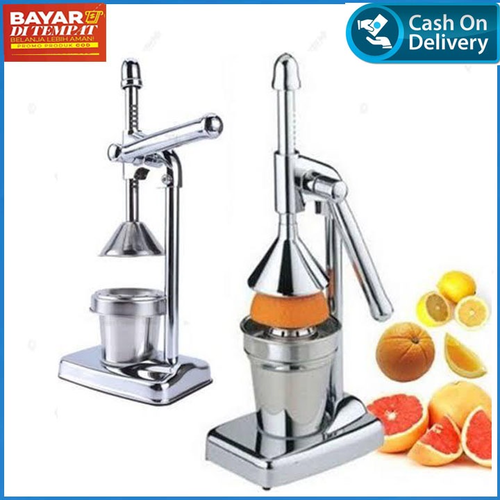 Jual ALAT PEMERAS PEMERASAN JERUK MANUAL BESI STAINLEES/ ALAT PERASAN ...