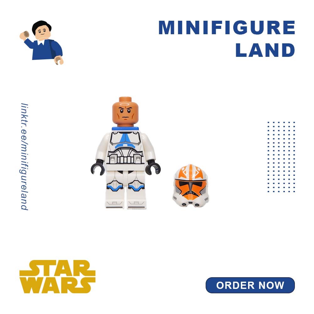 Jual Lego Star Wars - Clone Trooper, 501st Legion, 332nd Company (Phase ...
