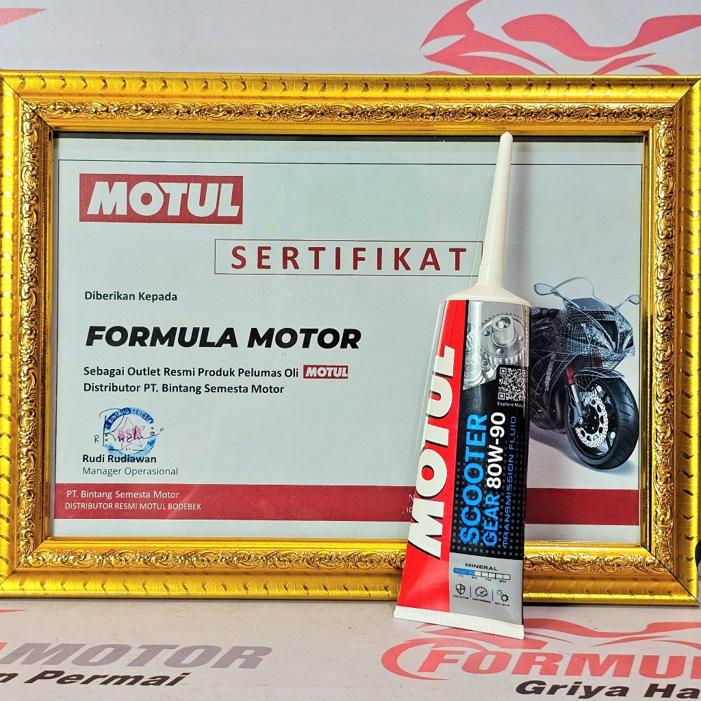 Jual Oli Gardan Motul Scooter Gear 80W-90 120ml - Oli Gear/CVT Motor ...
