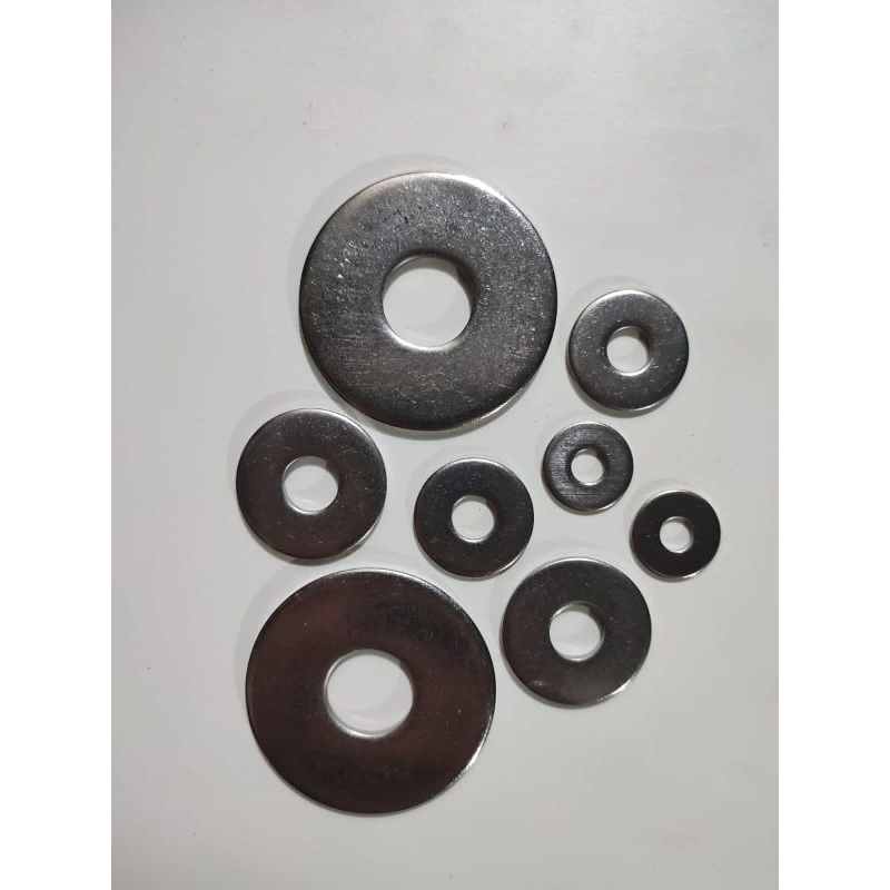Jual Ring Plat M6 Stainless Steel 304 | Washer Plat M6 SS304 Sus WP ...