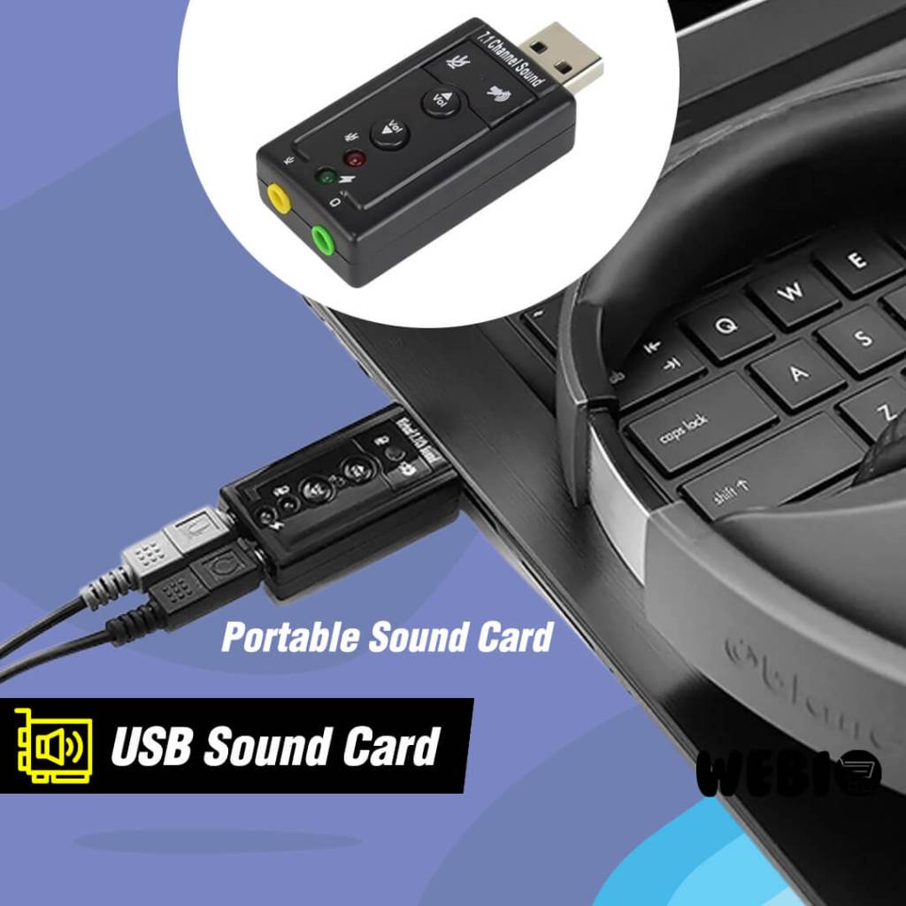 Jual Soundcard 7.1 Converter USB to Audio Jack 3.5mm External Sound ...