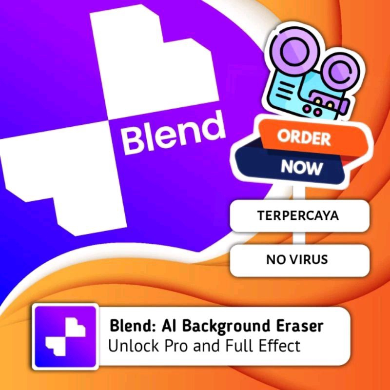 Jual APLIKASI BLEND AI BACKGROUND ERASER PRO ALL EFFECT [LIFETIME ...