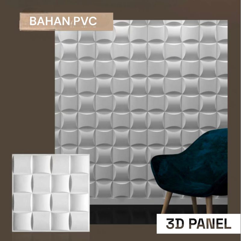 Jual WALL PANEL 3D PVC WALLPANEL WALLPAPER DINDING / WALL PANNEL ...