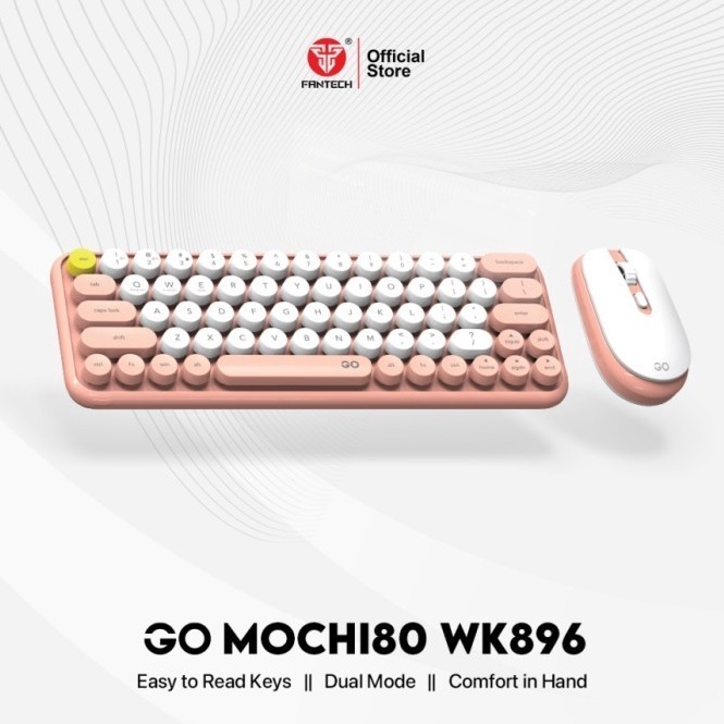 Jual Fantech GO MOCHI 8 65 Combo Set Keyboard Mouse Wireless GMP r R2H4 ...