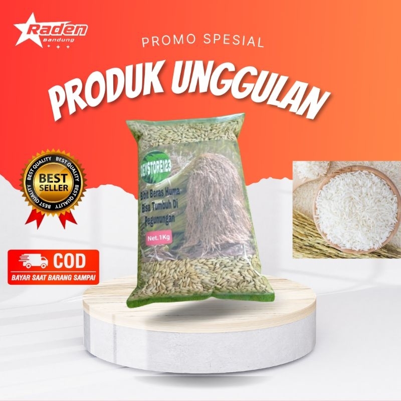 Jual jua padi Huma beras putih kemasan 1 kg | Shopee Indonesia