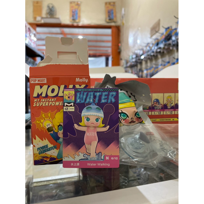 Jual Popmart Molly my Instant Super Power Water Walking | Shopee Indonesia