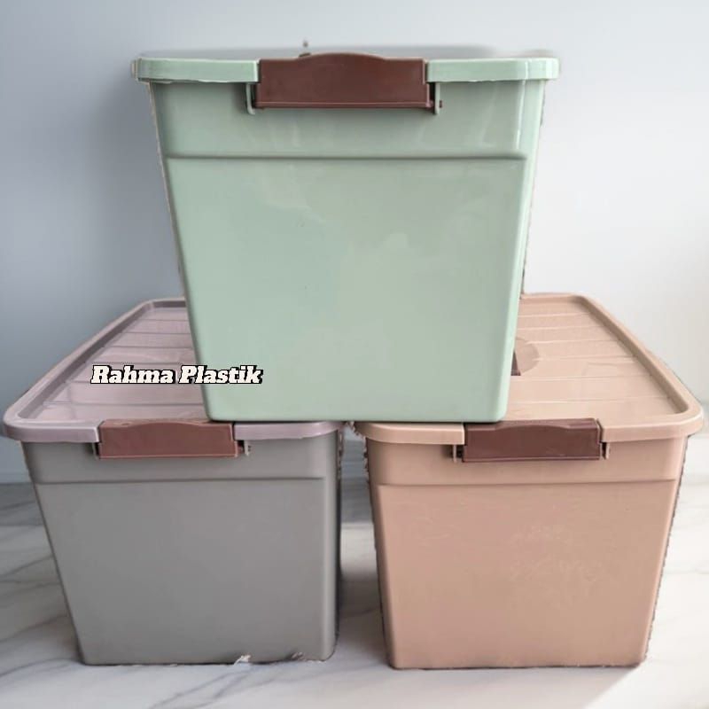 Jual BOX CONTAINER JUMBO 30 LITER/Box Penyimpanan/Box Serbaguna ...