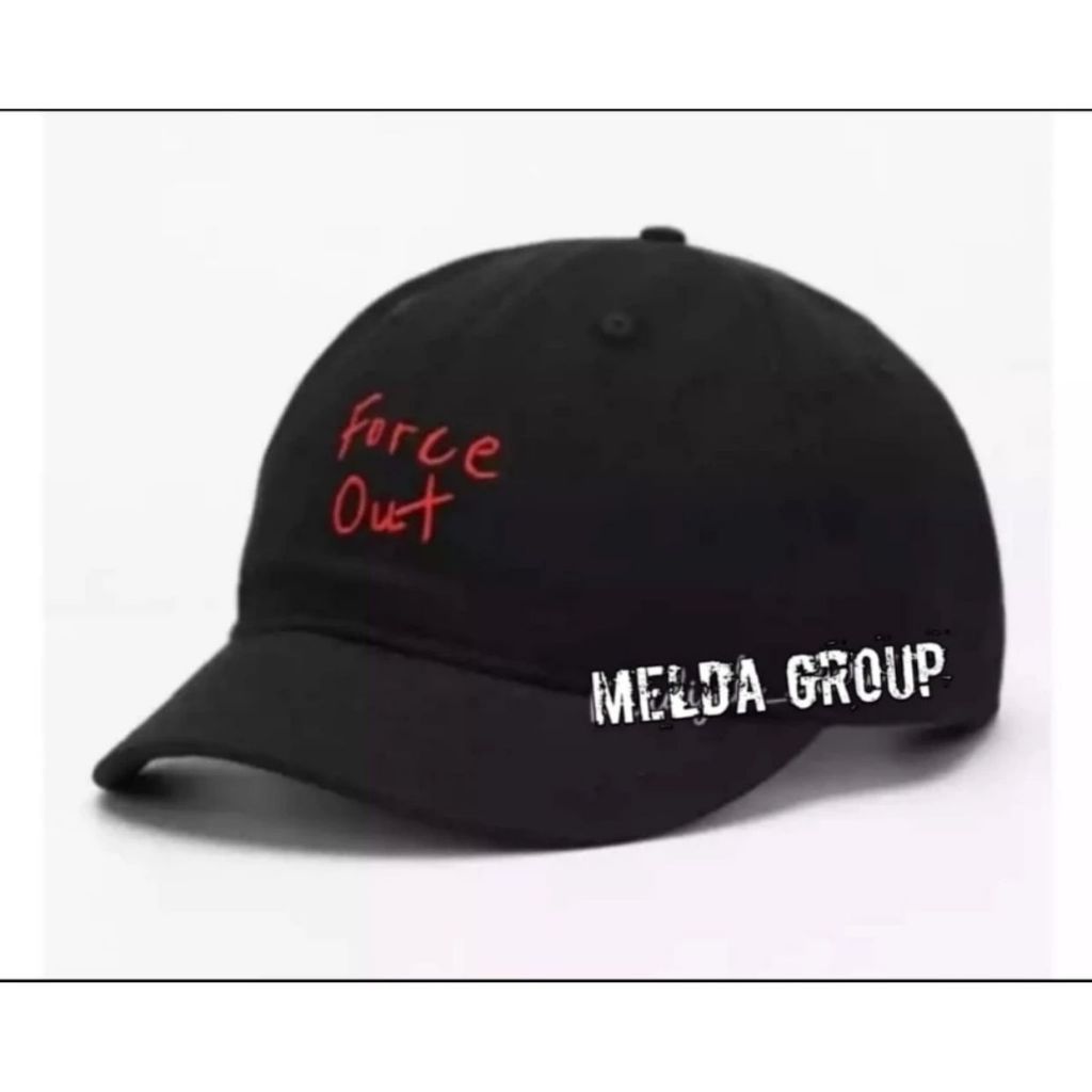 Jual Topi Baseball Korea Lidah pendek ( Visor pendek ) FORCE OUT Bahan ...