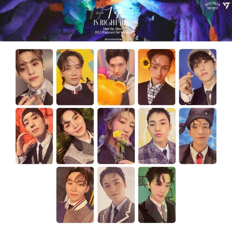 Jual WONWOO SEVENTEEN RIGHT HERE 17 RIGHT HERE VER OFFICIAL SCOUPS JEONGHAN JOSHUA HOSHI THE8 ...