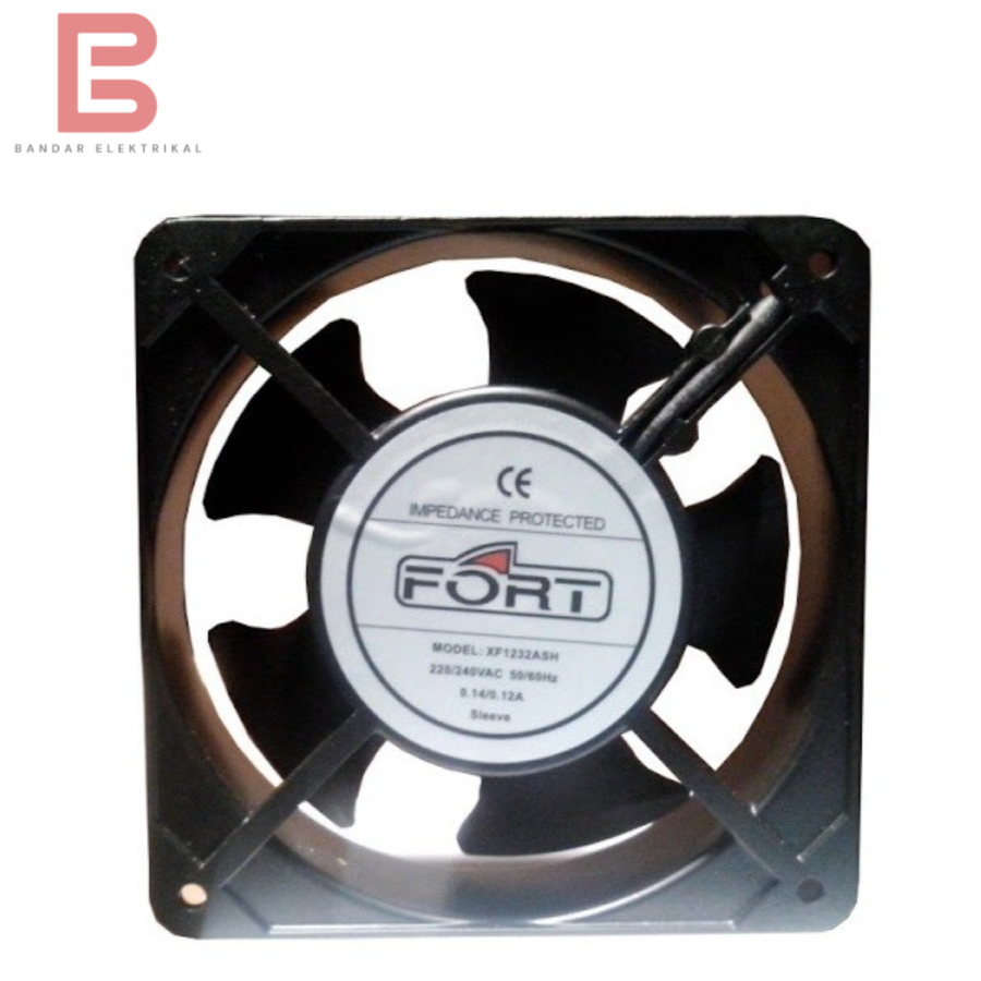Jual BLOWER FAN / AXIAL FAN 4" 4 INCH KOTAK XF1232ASH SLEEVE FORT ...
