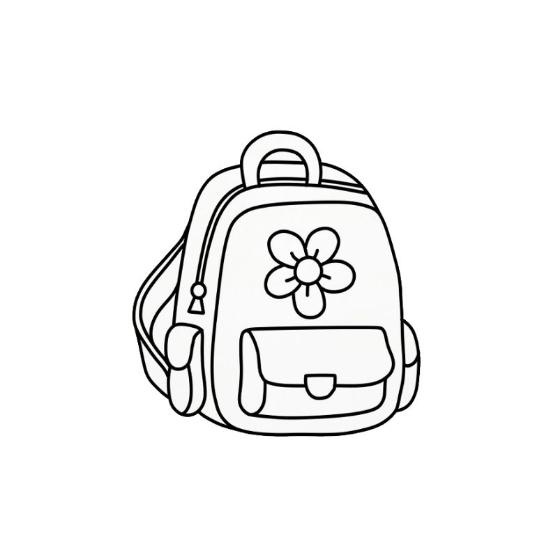 Jual lembar kertas /buku mewarnai gambar tas | Shopee Indonesia