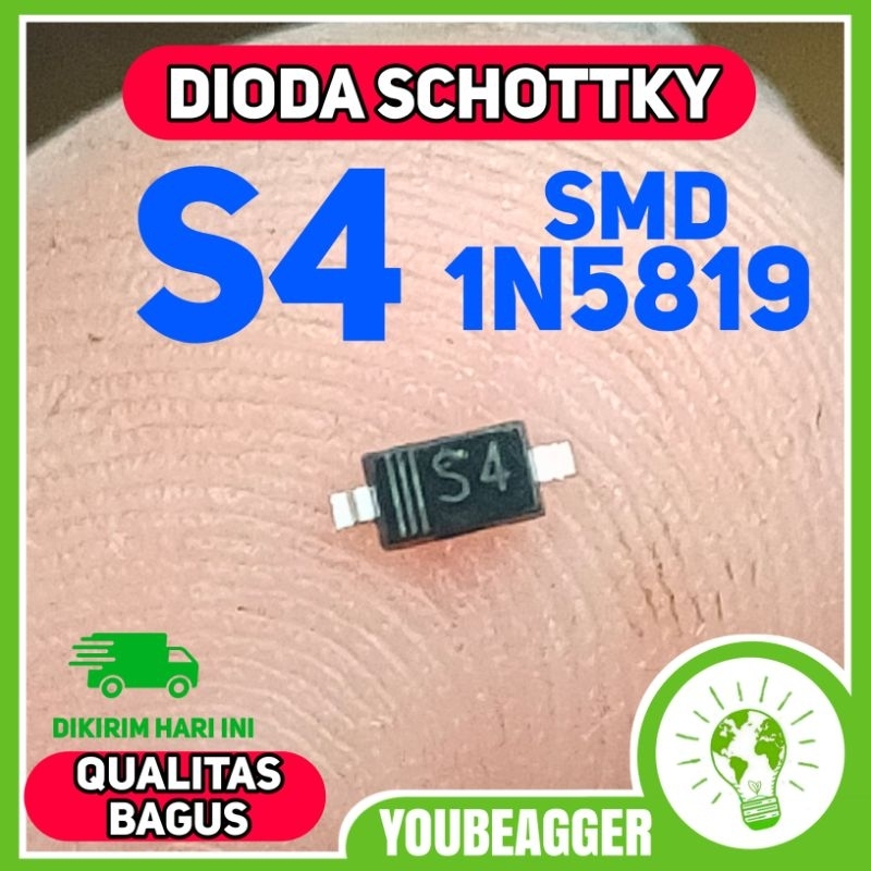 Jual S4 dioda schottky 1n5819 smd | Shopee Indonesia