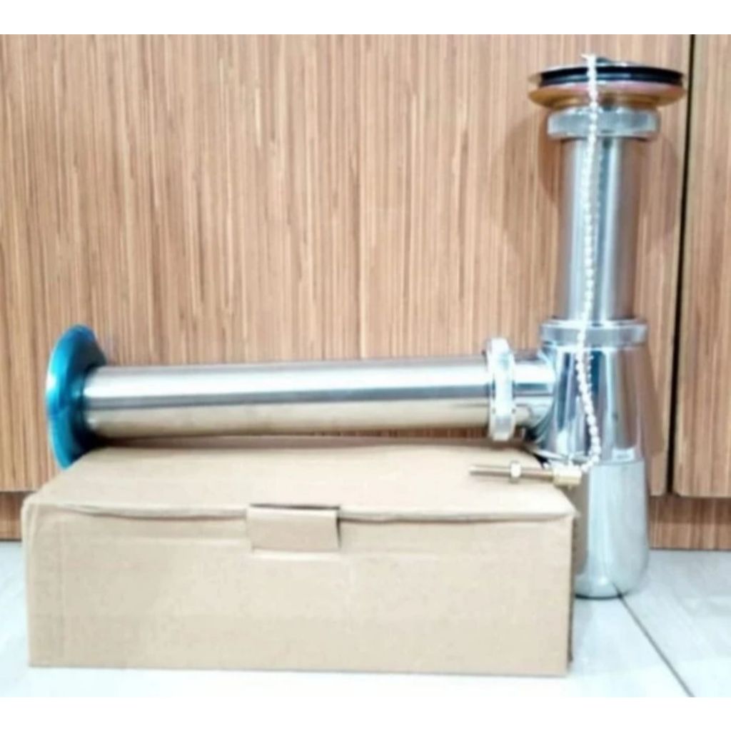Jual Sifon Botol Wastafel / Sifon Besi Afur Pembuangan Air Wastafel ...