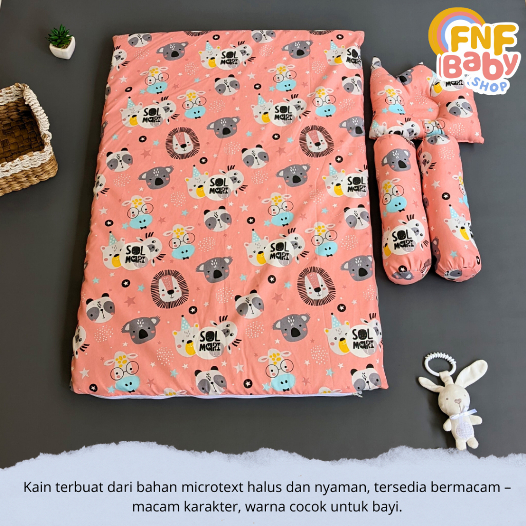 Jual KASUR MATRAS BAYI SET LENGKAP DENGAN BANTAL GULING MOTIFNYA BIKIN ...