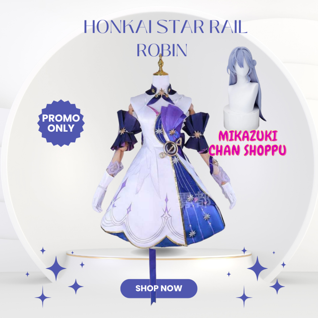 Jual ( READY STOK ) PROMO WUDU UPGRADE Costume Set Robin Honkai Star ...
