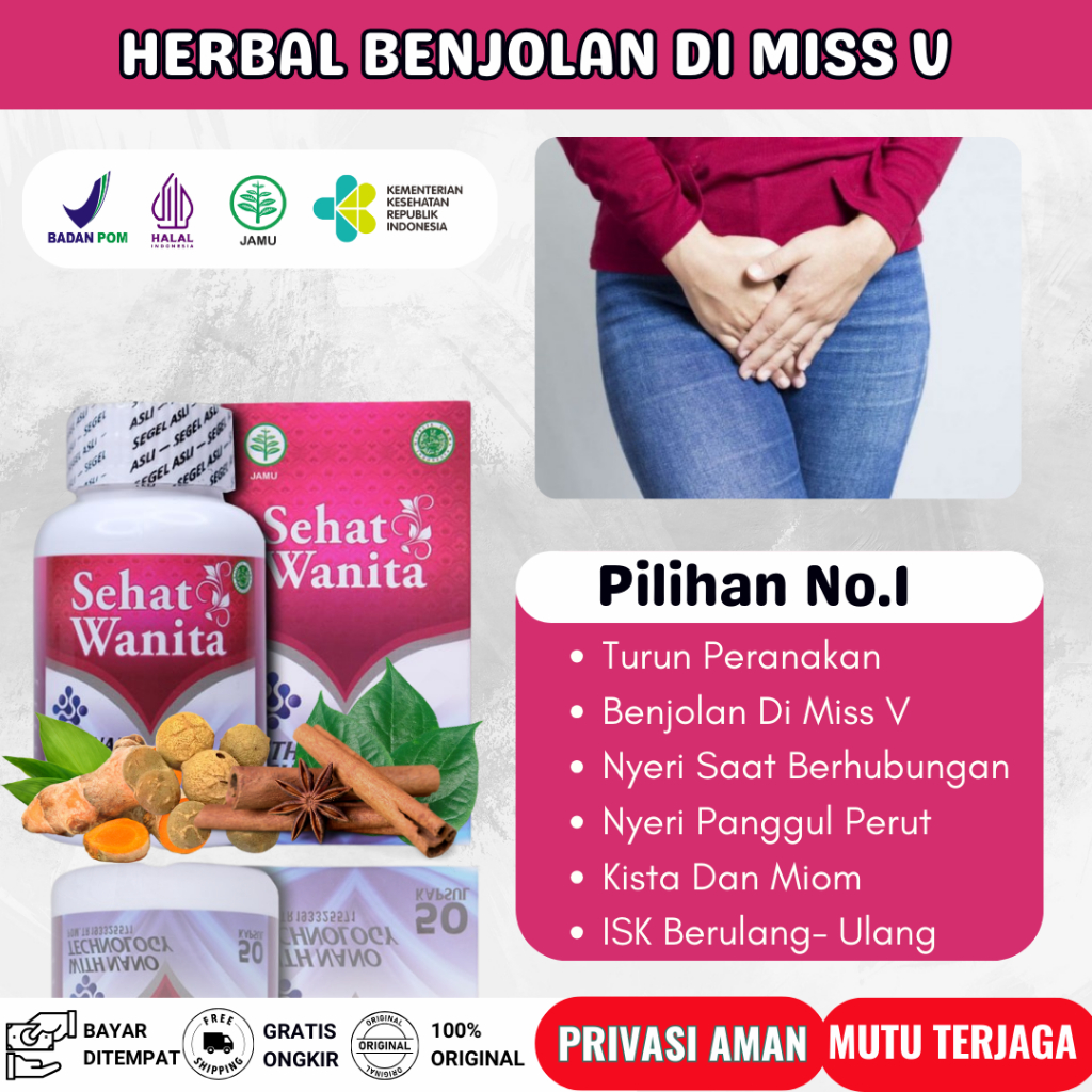 Jual Obat Benjolan Di Miss V Kista Bartholin Miom Jamu Turun Peranakan ...