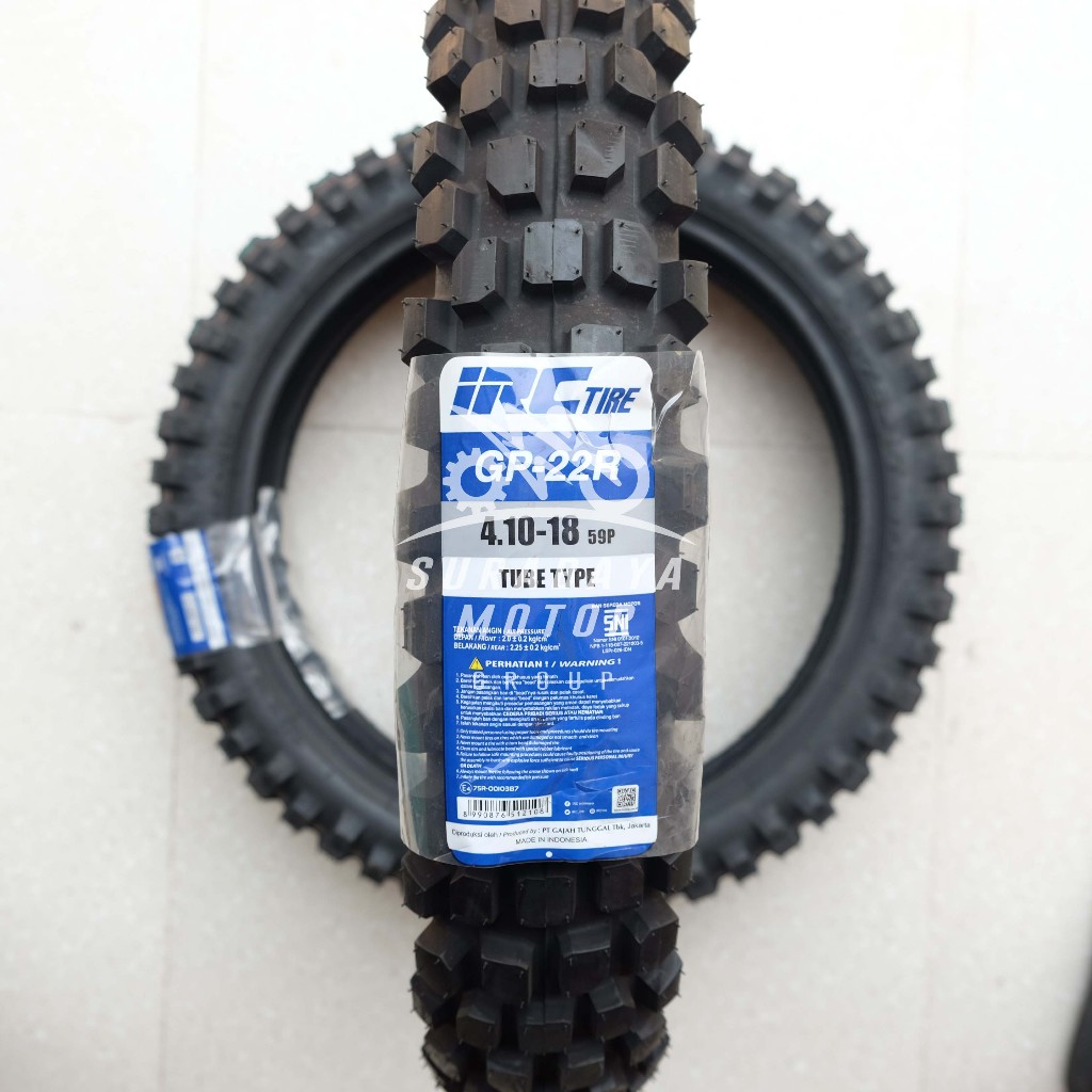 Jual Ban Luar IRC 410-18 GP22R Trail Trial GP 22R CRF KLX 150 BF WR 155 ...
