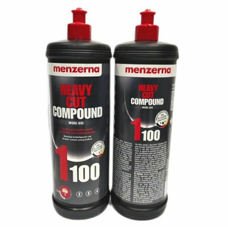 Jual Menzerna Heavy Cut Compound 1100Best with Wool Pad | Shopee Indonesia