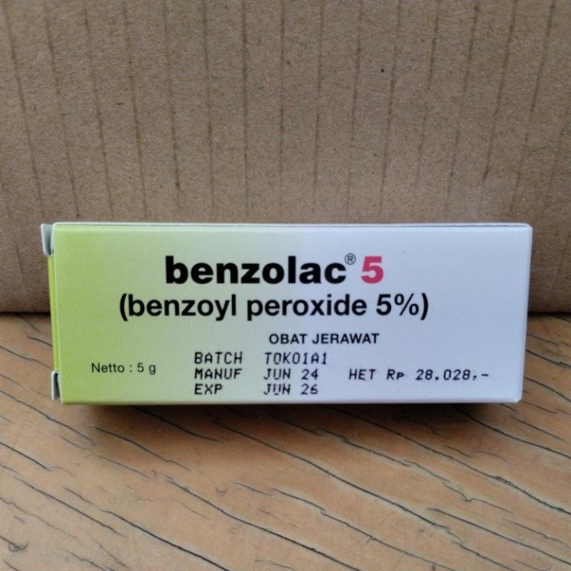 Jual Benzolac 5% / Obat Untuk Jerawat / Mencerahkan Wajah | Shopee ...