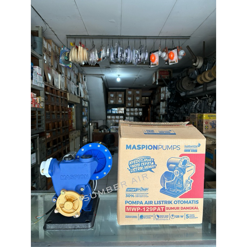 Jual pompa air MASPION MWP 129 PAT | Shopee Indonesia