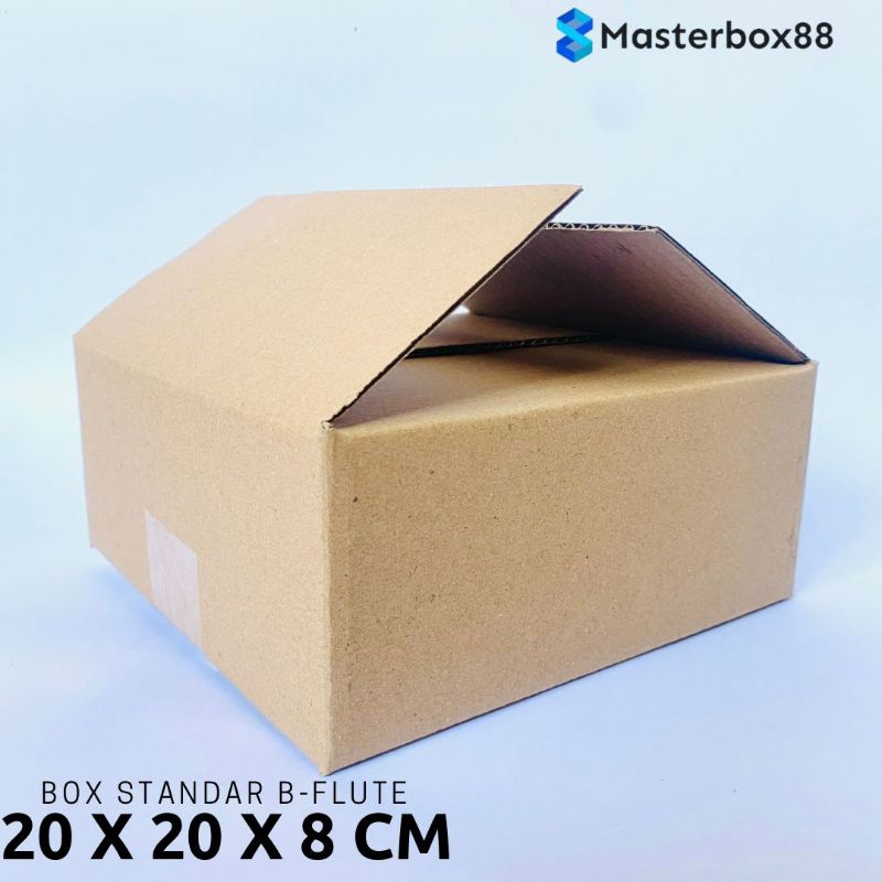 Jual Box Packaging Kardus Packing Topi Pengemasan Tambahan 20x20x8 ...