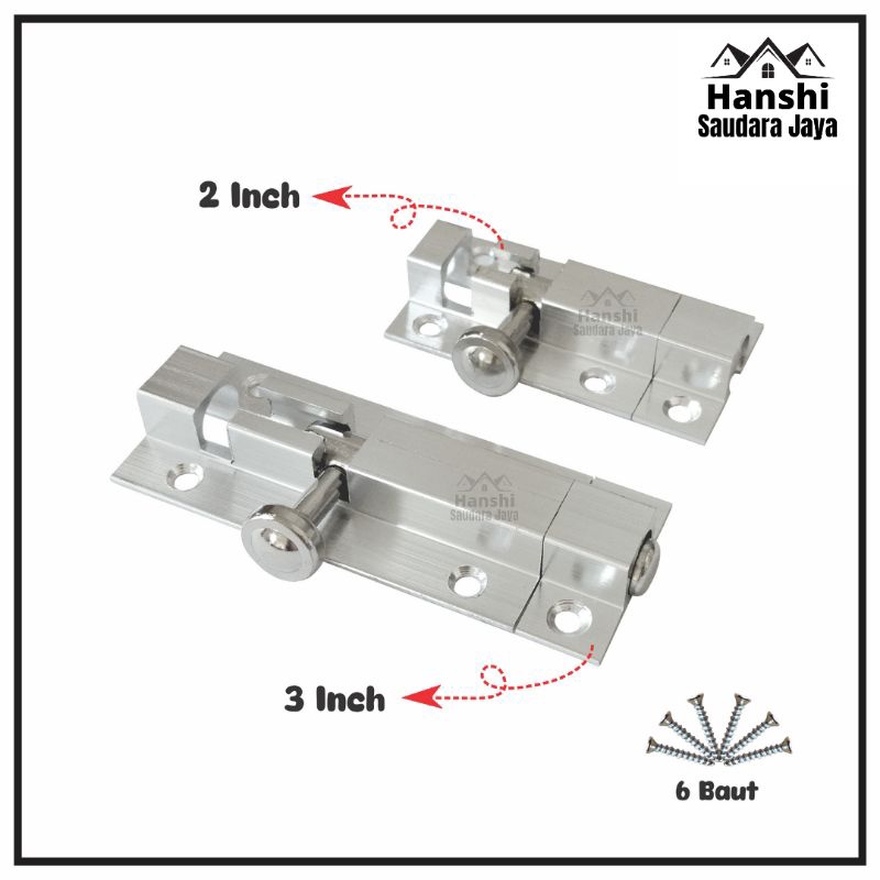 Jual Grendel Pintu Jendela CAB Hardware Lock Series / Slot Pintu ...