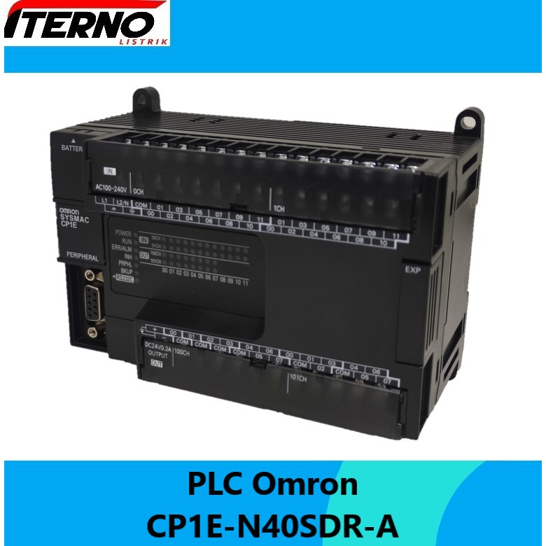 Jual PLC Omron CP1E-N40SDR-A CP1EN40SDRA | Shopee Indonesia