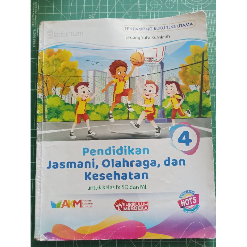 Jual Buku Paket Pelajaran Pendidikan Jasmani, Olahraga, dan Kesehatan untuk kelas 4 SD dan MI ...