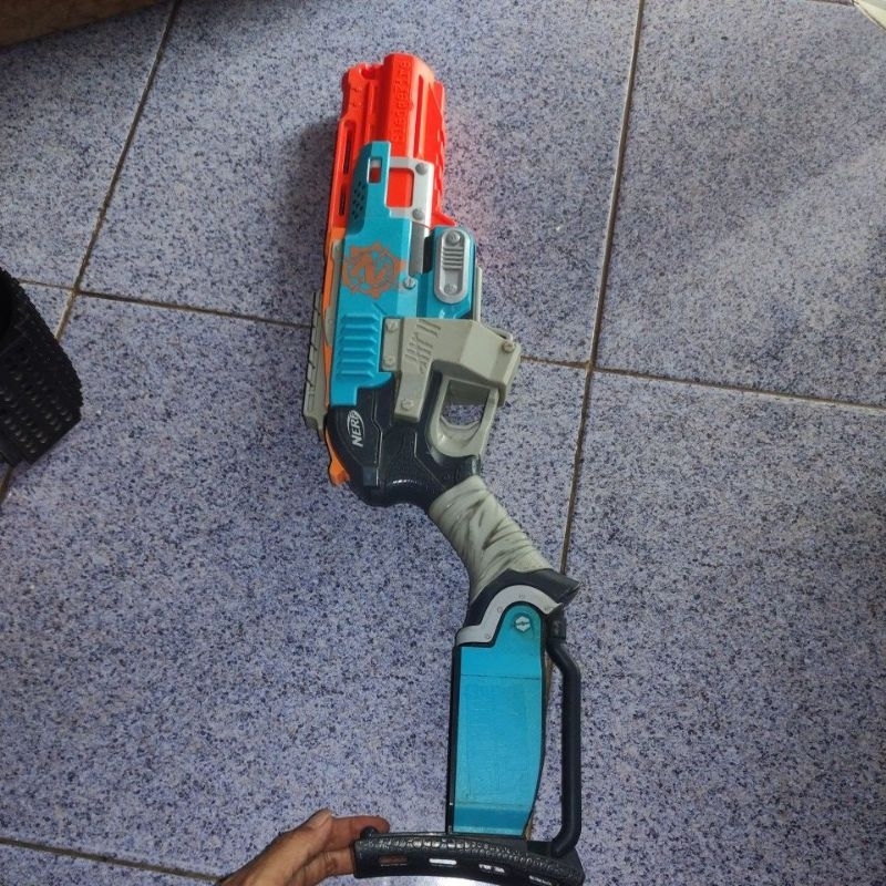 Jual Mainan Nerf Sledgefire Sledge Fire Zombie Strike | Shopee Indonesia