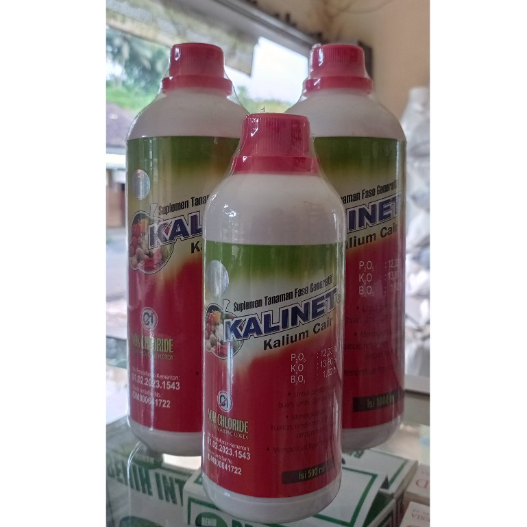 Jual KALINET kalium cair, SUPLEMEN TANAMAN fase generatif | Shopee ...