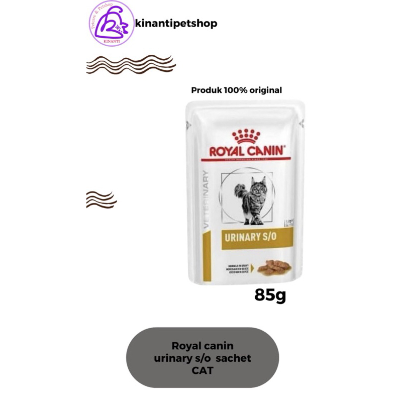 Jual Royal canin urinary s/o wet food pouch sachet pakan basah kucing ...