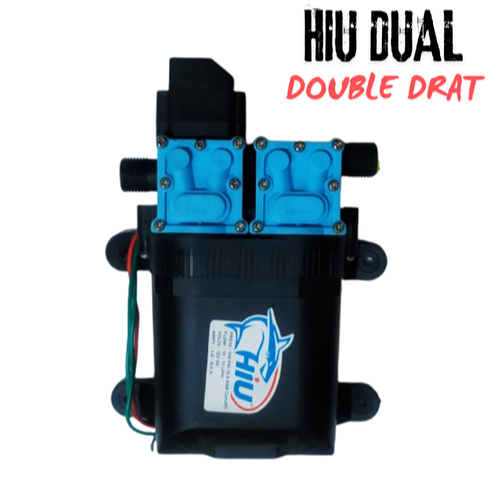 Jual POMPA DC DUAL HIU - DUAL PUMP HIU 9 LPM 138 PSI 100W - SUDAH ...