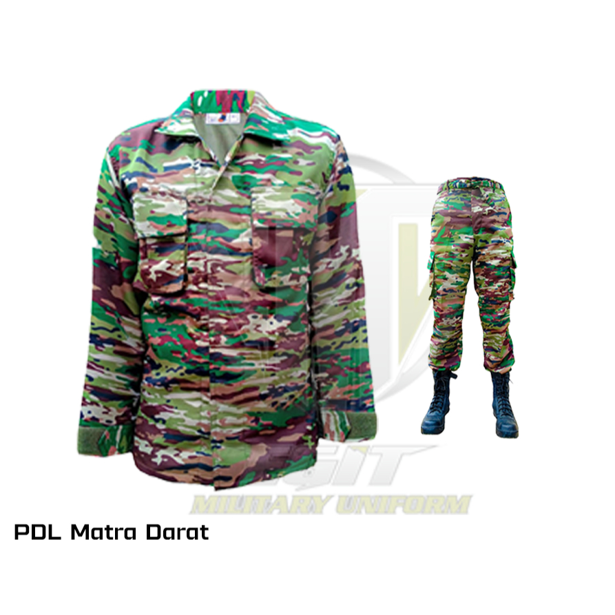 Jual SERAGAM PDL TNI MATRA DARAT BALOTELLY | Shopee Indonesia