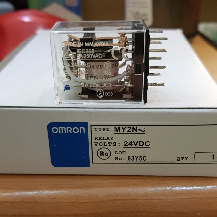 Jual RELAY OMRON MY-2N 24VDC / 24V DC / MY2N / MY-2N | Shopee Indonesia