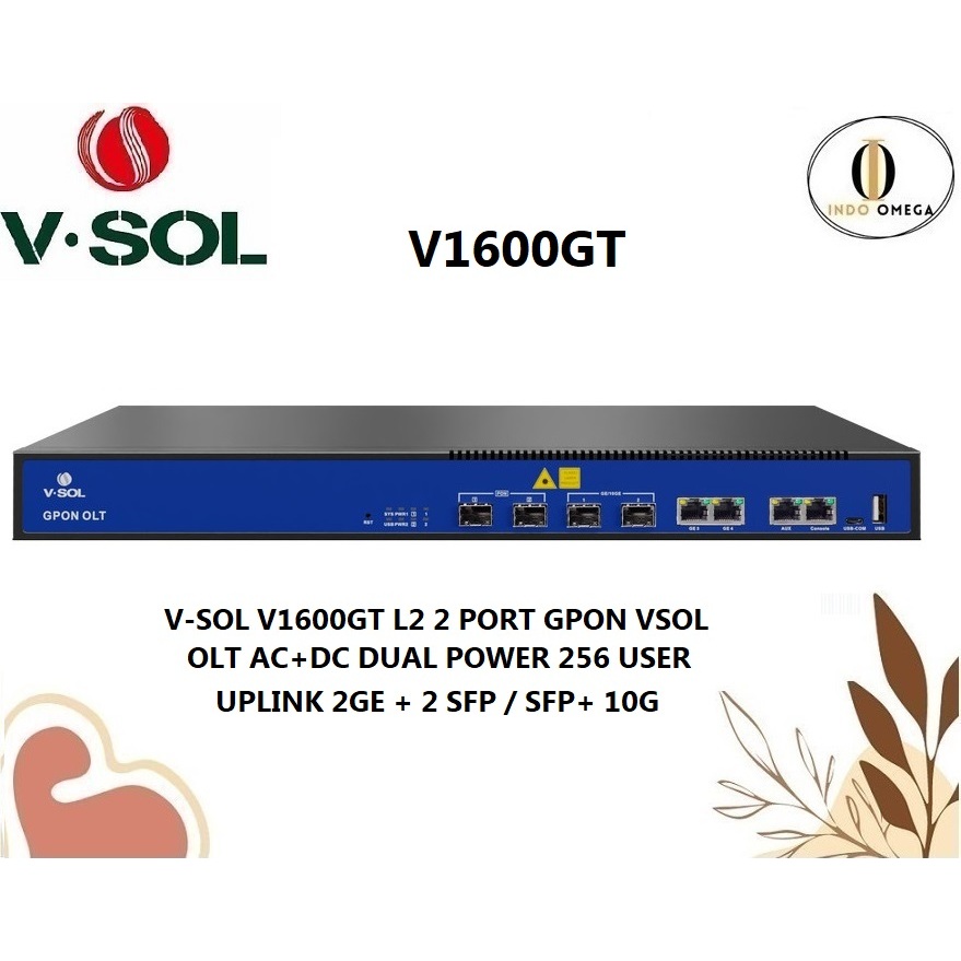 Jual VSOL V1600GT L2 2 PORT GPON V-SOL OLT | Shopee Indonesia