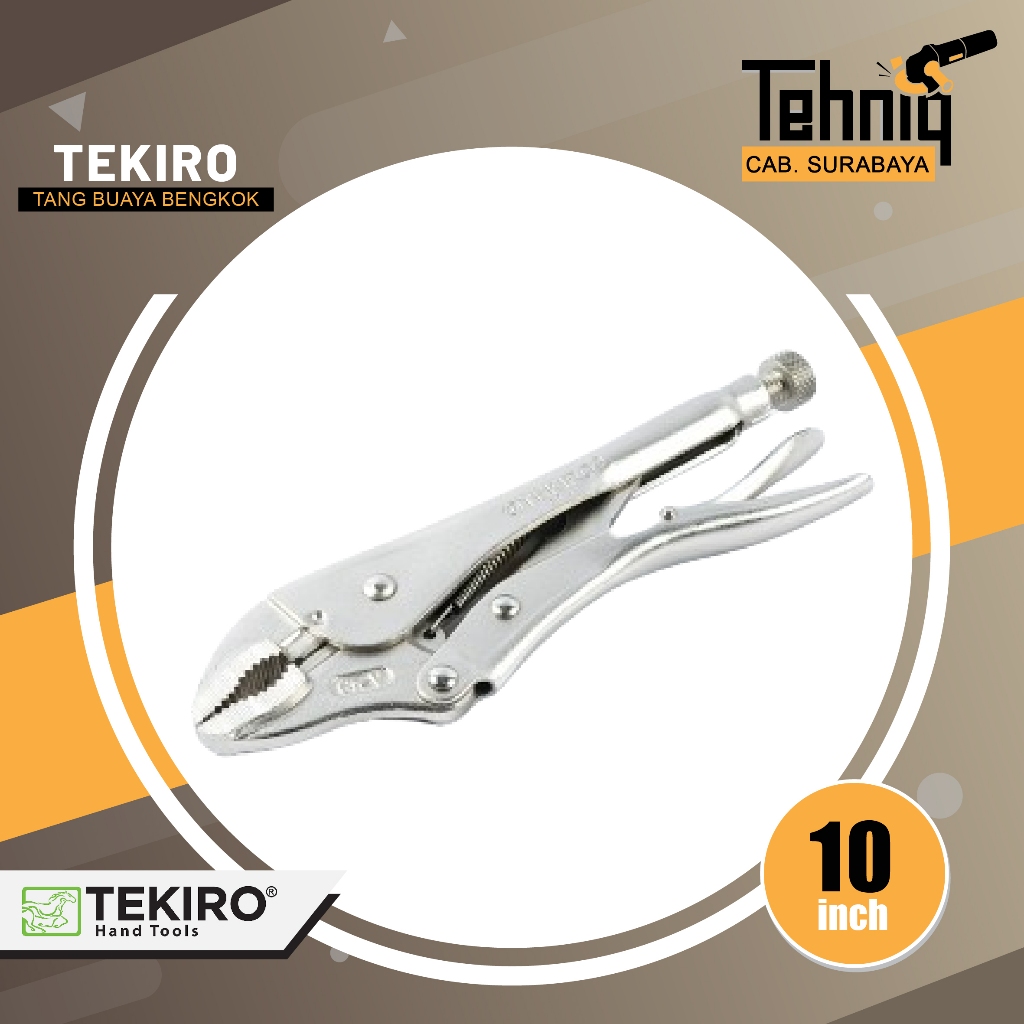 Jual Tekiro TANG BUAYA BENGKOK 10 Inch PL-LG0770 | Shopee Indonesia