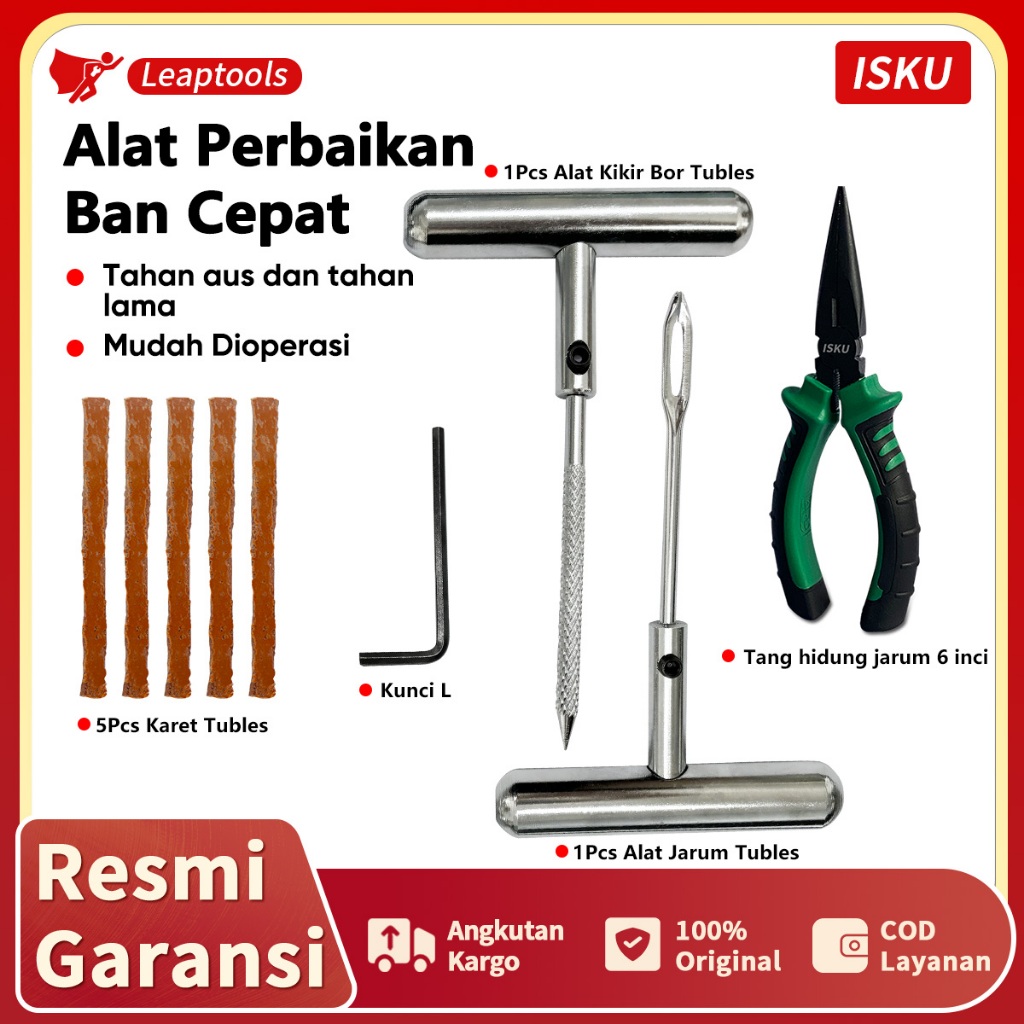 Jual ISKU Alat Tambal Ban Emergency Tambal Ban Dimana Saja Kapan Saja ...
