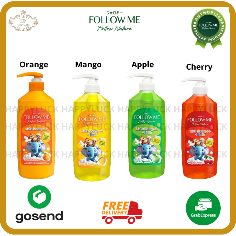 Jual follow me kids BPOM shampoo Plus Bath 800ml 200ml Vitamin E ...