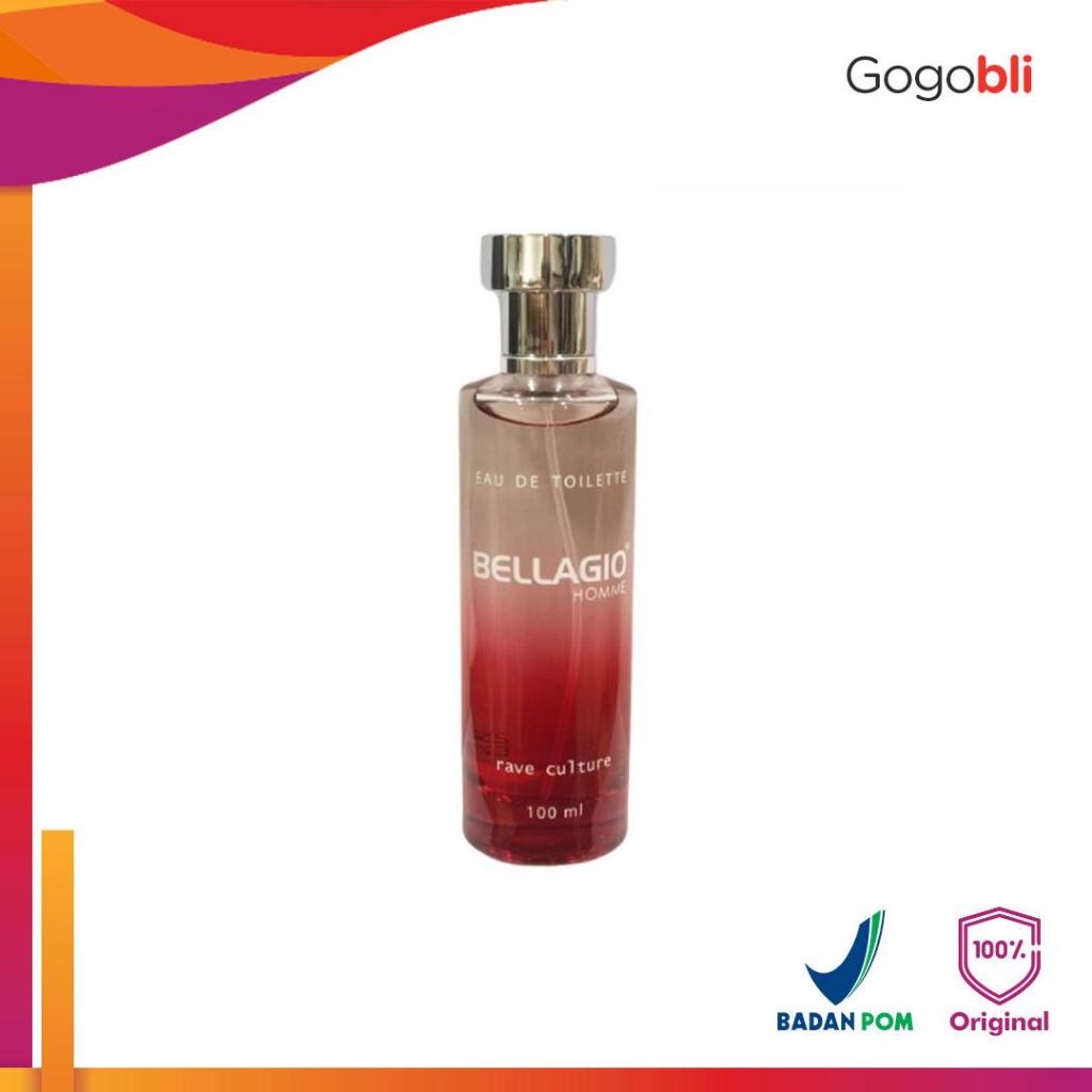 Jual Bellagio Eau De Toilette Red Rave Culture 100ml | Shopee Indonesia