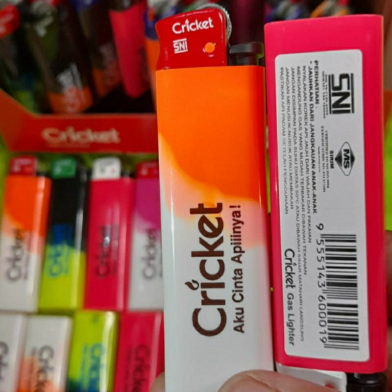 Jual Korek Api Cricket Fusion Series / korek api warna gradasi / korek ...
