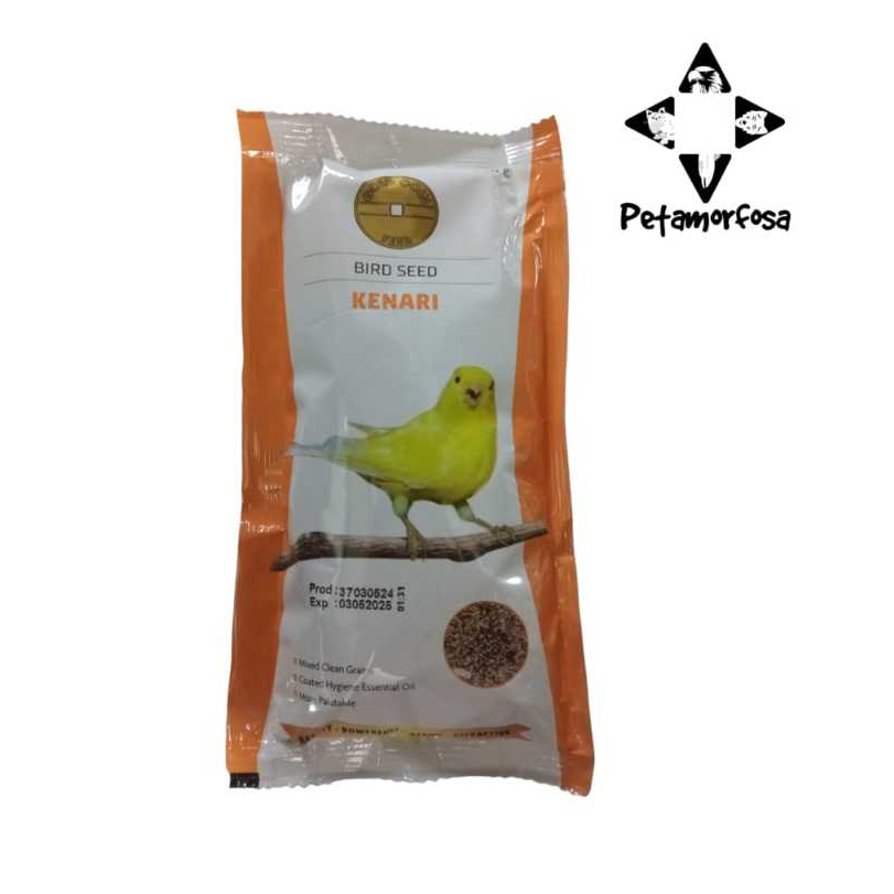 Jual GOLDCOIN KENARI 250gr Orange Biji Bijian Pakan Burung Kenari ...