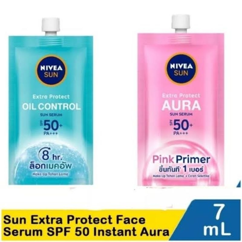 Jual Nivea Sun Extra Protect SPF50+ PA+++ SACHET | Shopee Indonesia