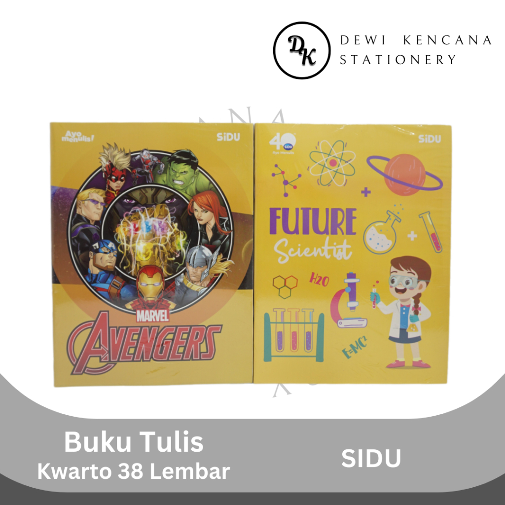 Jual Buku Tulis Kuarto 38 Lembar SIDU 1 Pak Isi 10 Buku | Shopee Indonesia