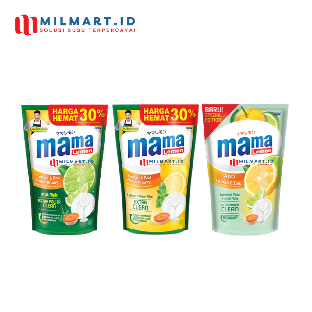 Jual MAMA LEMON SABUN CUCI PIRING 680 ML REFILL MAMALEMON JERUK NIPIS ...