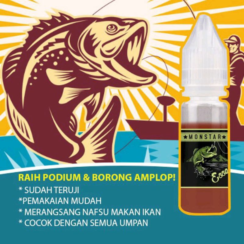 Jual Essen Monstar, Essen Pancing, Essen ikan-646 | Shopee Indonesia