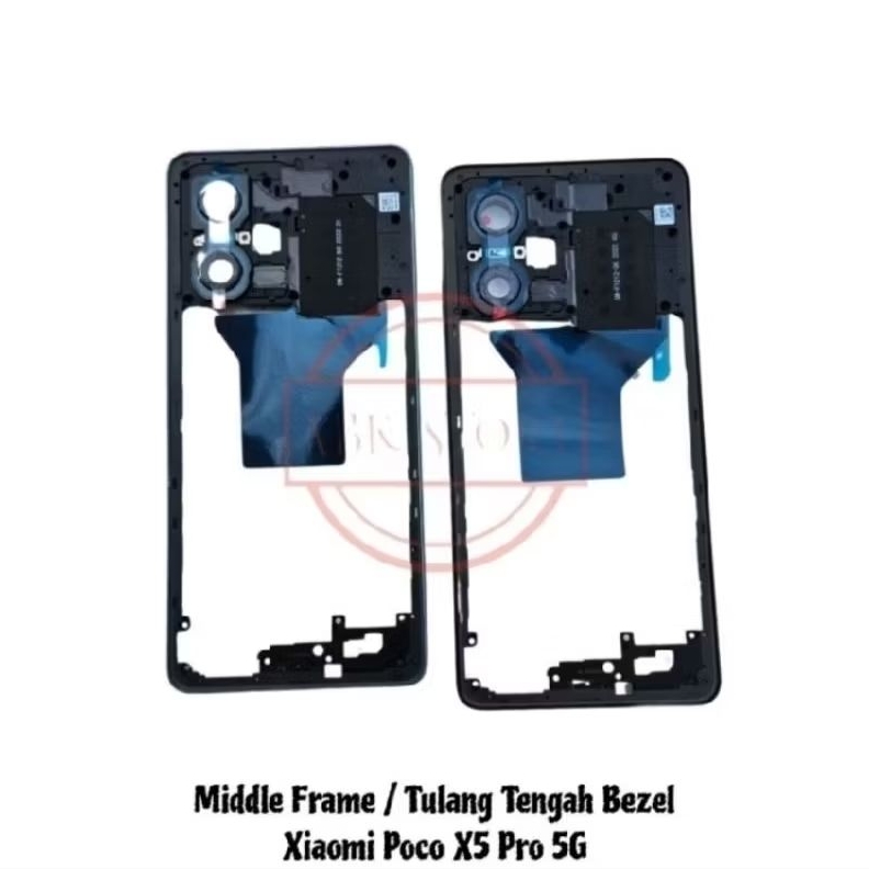Jual Middle Frame - Tulang Tengah Bezel - Rangka Casing Xiaomi Poco X5 ...