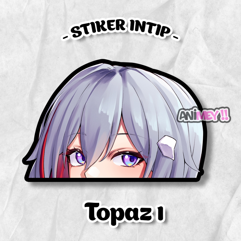 Jual Stiker Intip Topaz Honkai Star Rail / Sticker Anime Waterproof ...