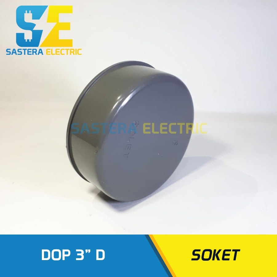 Jual Dop Pipa 3" inch PVC Soket | Cap 3" in | Tutup Pipa 3" in | Dop 3 ...