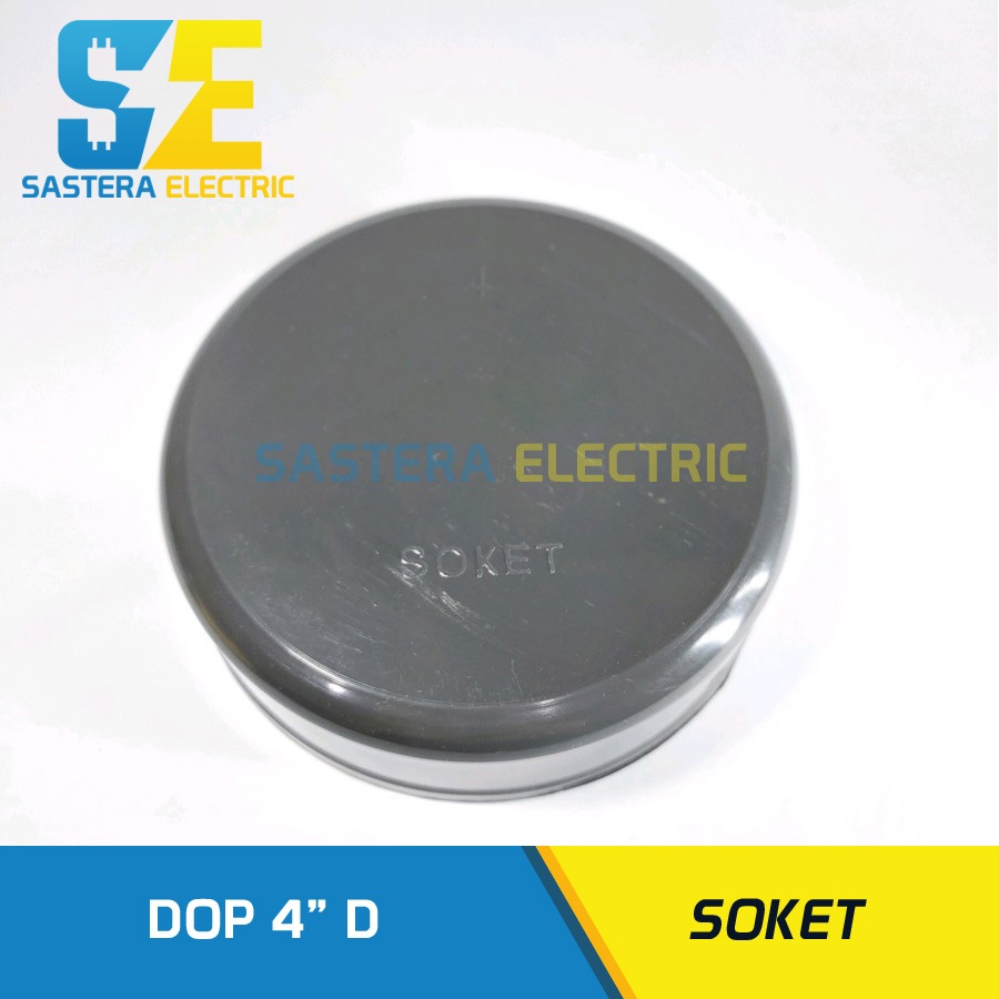 Jual Dop 4" inch PVC Soket / Dop Pipa 4" D / Cap 4" in / Tutup Pipa 4 ...